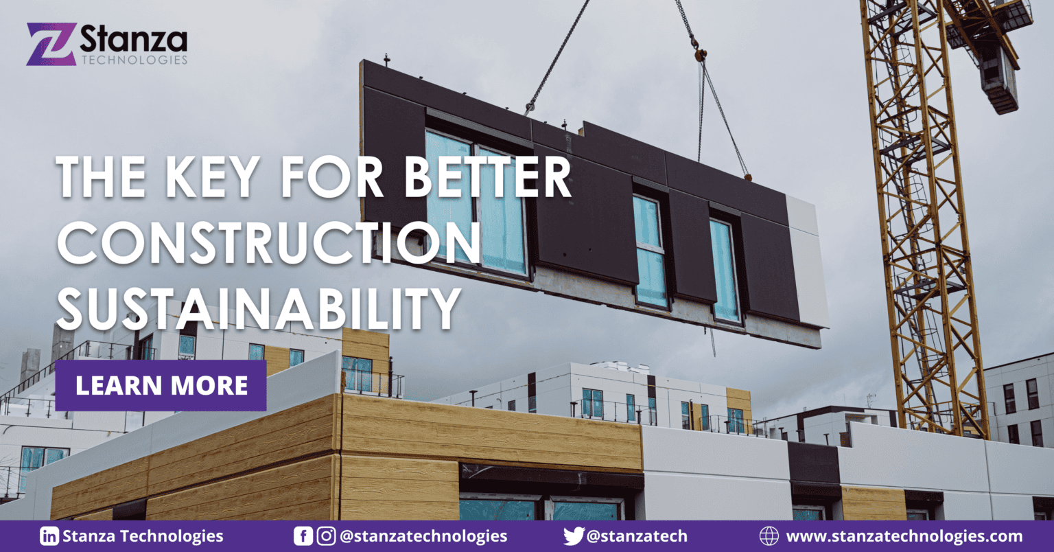 How prefabrication supports sustainable construction - Stanza Technologies